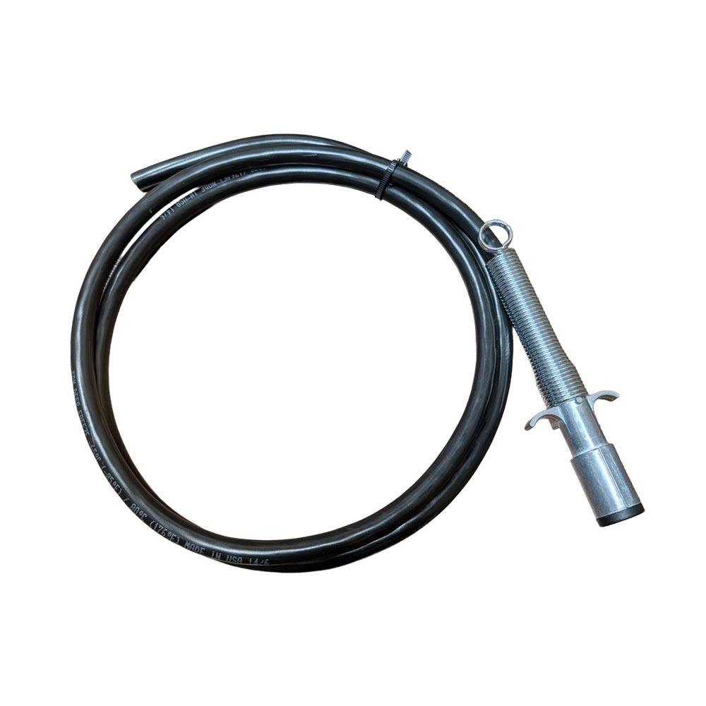 6 way plug with cable - Husky Trailer Parts Co.