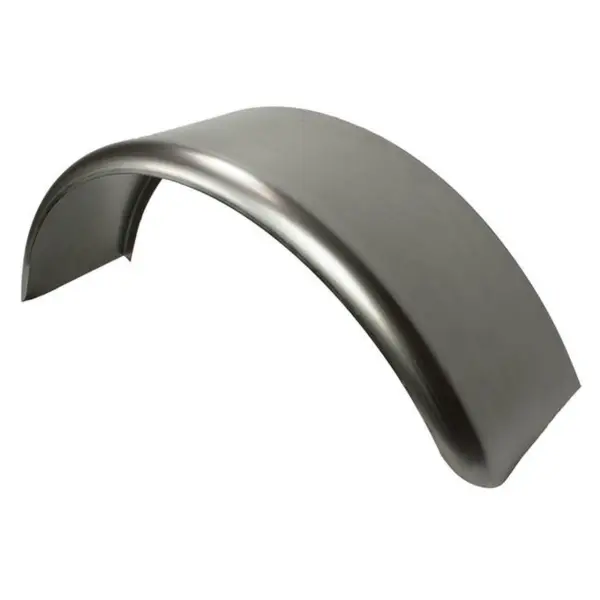 9" X 32", 16 ga, Round Smooth Single Axle Fender - Husky Trailer Parts Co.