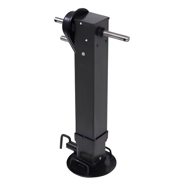 RAM 25K Square Trailer Jack, Spring Loaded, 13″ Travel, 2 Speed