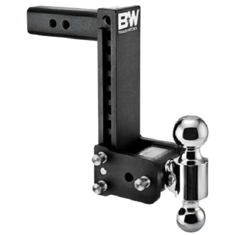 B & W Tow & Stow 2"&2-5/16" Ball 8.5" Drop 4.5"Rise, 2-1/2"Shank