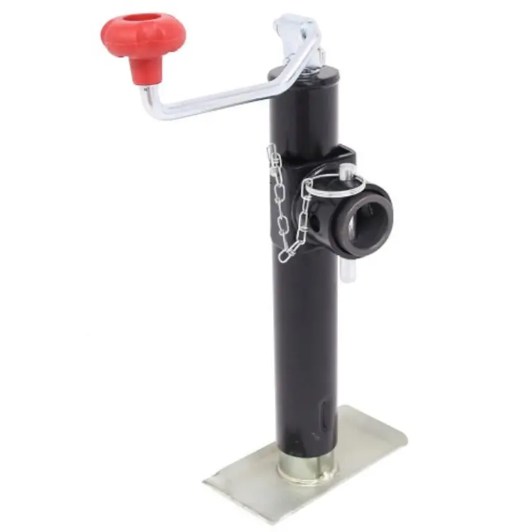 RAM Pipe Mount Swivel Trailer Jack, 5000 lbs, Topwind, 10" Travel
