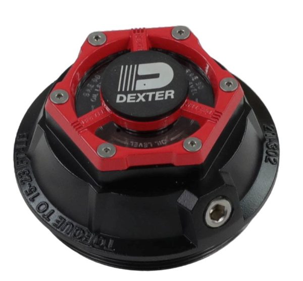 Dexter Fortress Threaded Aluminum Oil Cap, 5200 lbs - 8000 lbs