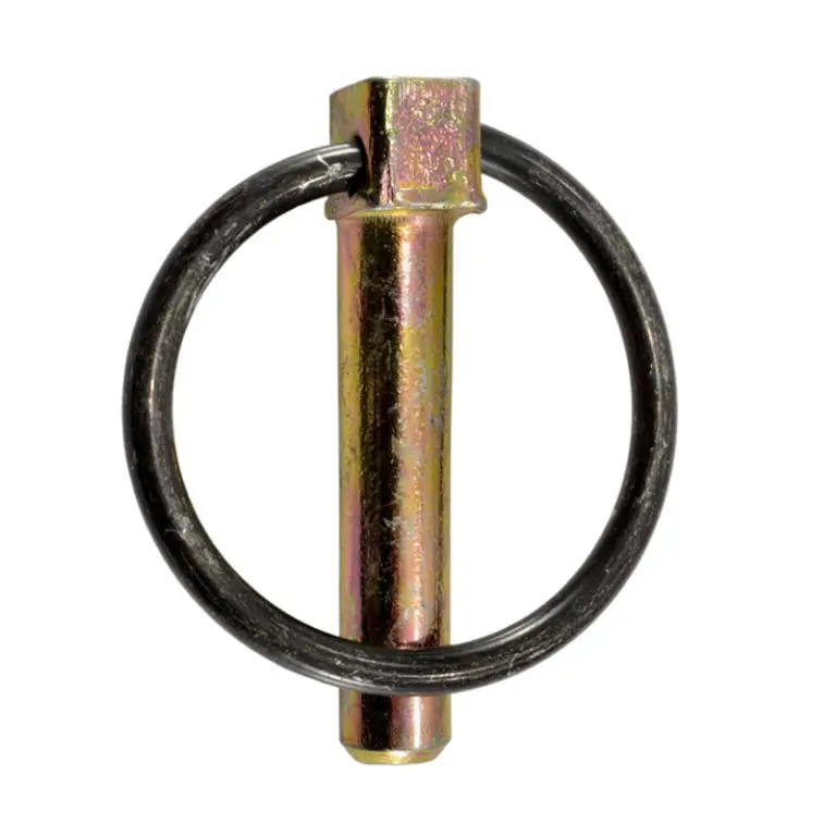 Zinc Plated Linch Pin,7/16" Diameter X 1-31/32" Long, Snap Ring