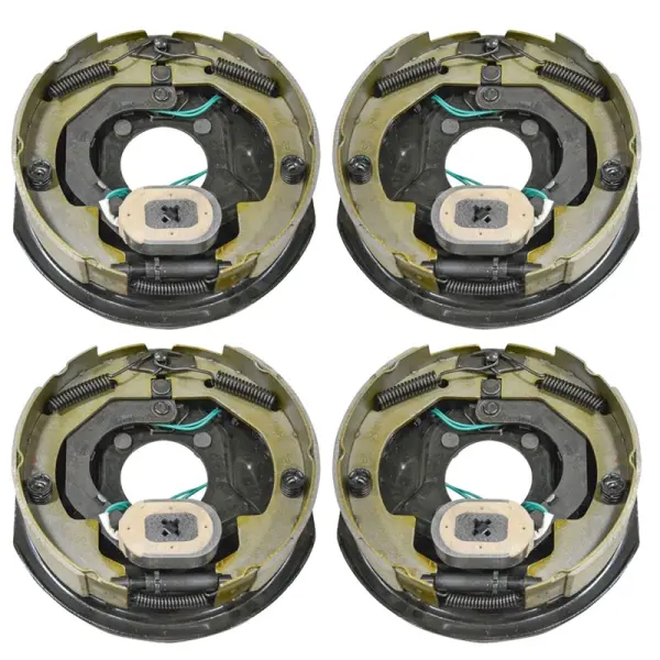 MAT Electric Trailer Brake Set,Left & Right, 3500 lb, Manual Adj,10"