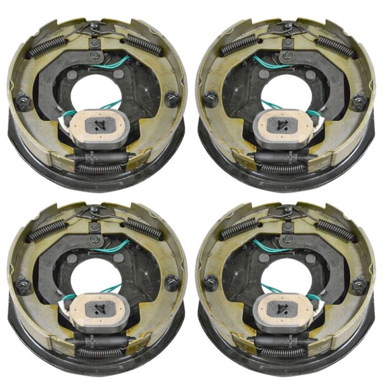 MAT Electric Trailer Brake 4-Piece Set, 3500 lb, Manual Adj